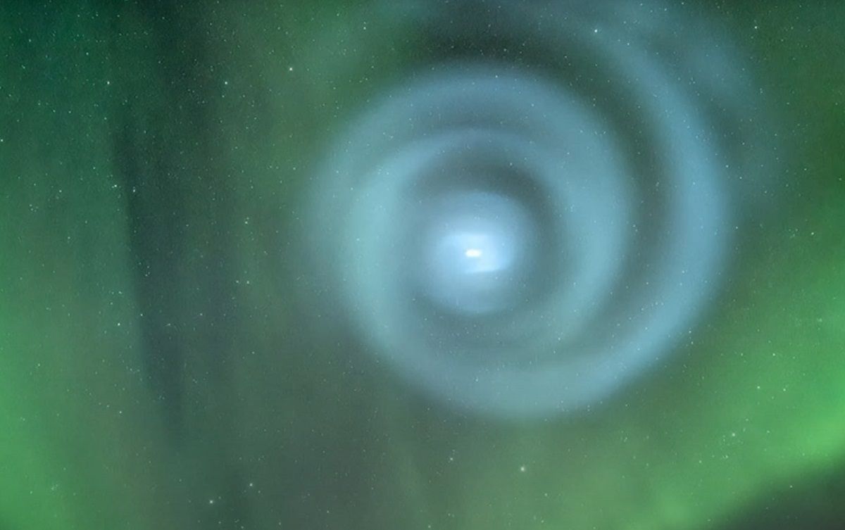 VIDEO Kako je nastao spiralni svjetlosni vrtlog iznad Aljaske?