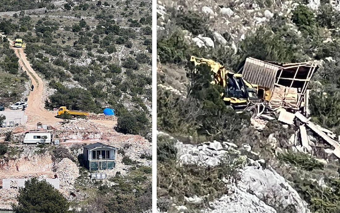 U prevrtanju bagera kod Primoštena poginuo radnik U prevrtanju bagera kod Primoštena poginuo radnik
