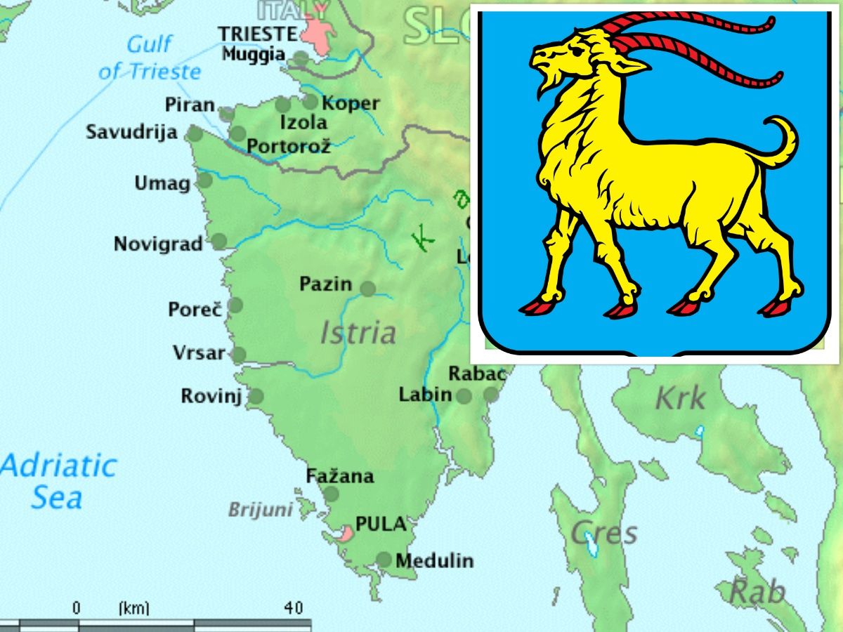 Istra, važna hrvatska županija u političkom, gospodarskom, prometnom ...