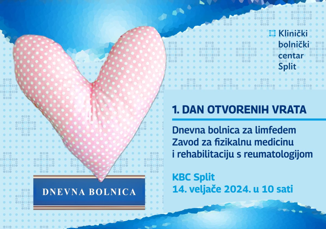 KBC Split na Valentinovo ima dan otvorenih vrata Dnevne bolnice za limfedem