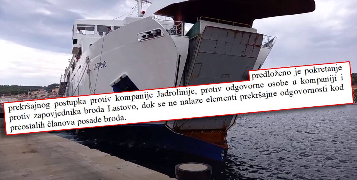 OBJAVLJEN IZVJEŠTAJ: "Za tragediju Lastova odgovoran šef Jadrolinije ...