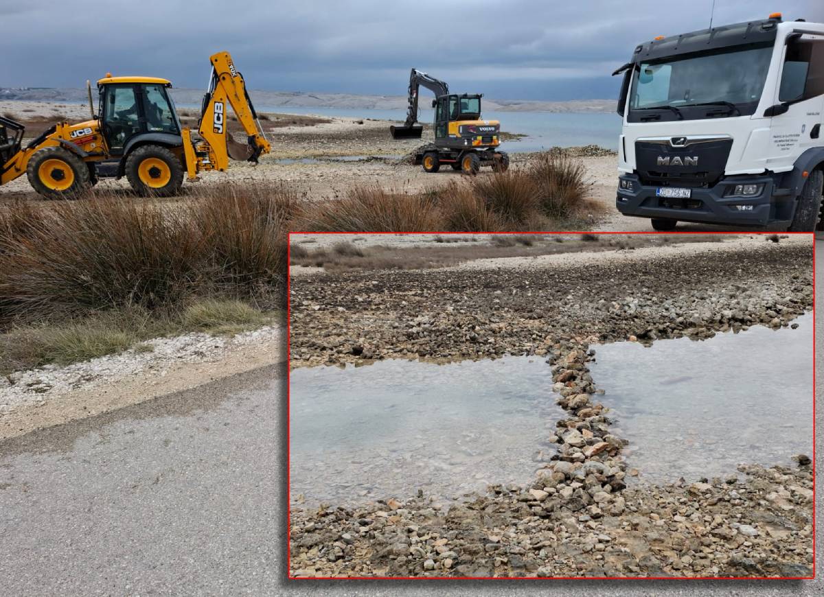 Općina opet čisti morski prolaz, a netko ga uporno zatrpava radi ...