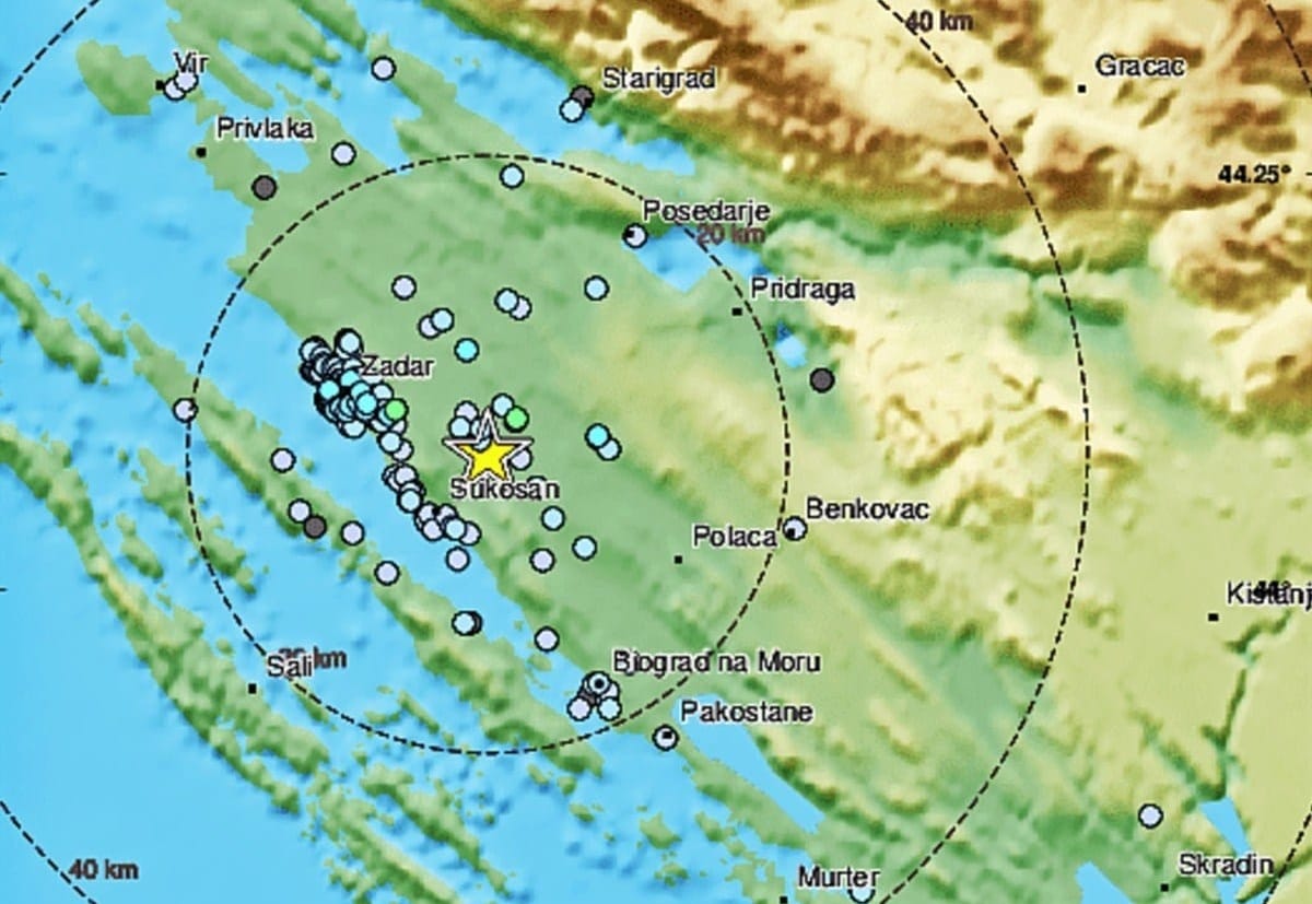 Potres kod Sukošana: "Puklo kao bomba!"