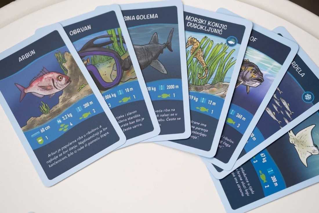 FISH CLASH Ribe Jadrana imaju karte