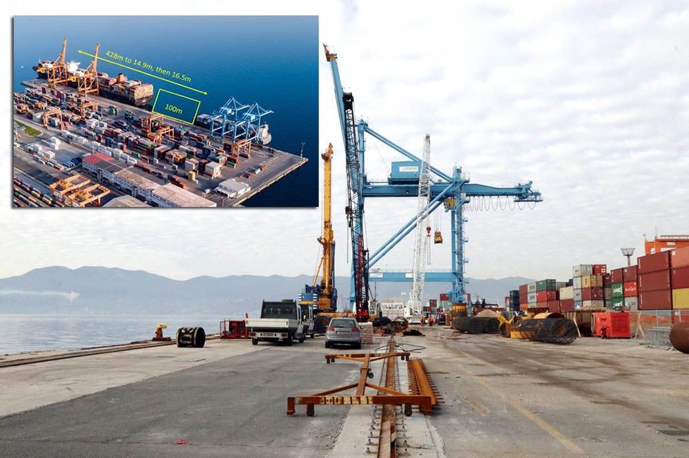 PRODUBLJIVANJE JUŽNOG VEZA U LUCI RIJEKA Kostrensko pristanište na ...