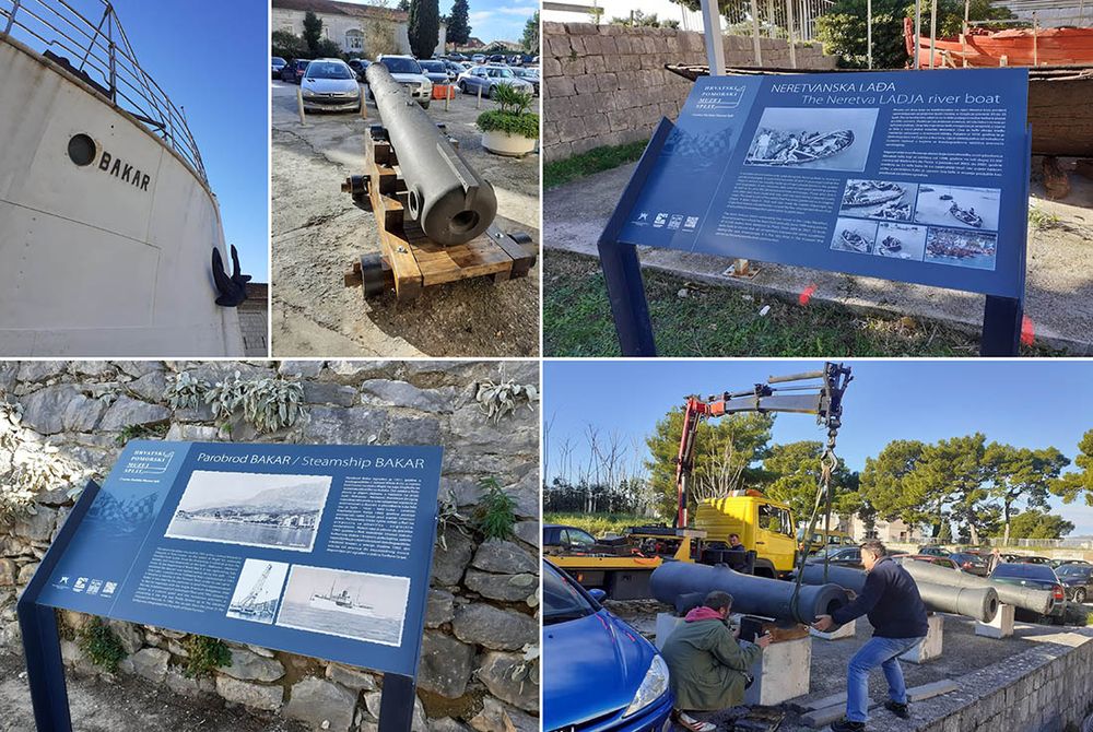 Splitski pomorski muzej dobio interpretacijske ploče vanjskog postava ...