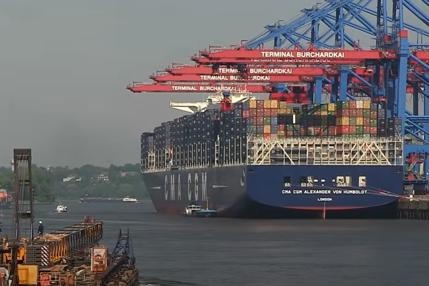 Brod CMA CGM ostao bez pogona opasno blizu najduljeg mosta u New Yorku! Brod CMA CGM ostao bez pogona opasno blizu najduljeg mosta u New Yorku!