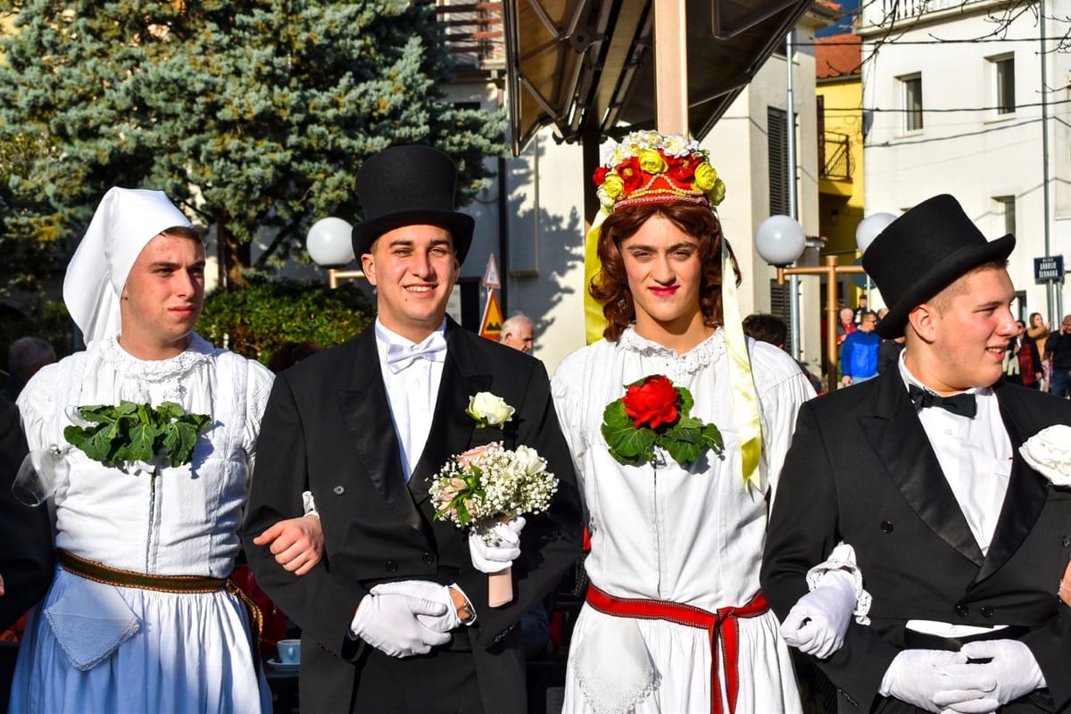 Novljani 'oženili' svoju Mladu mesopustovu