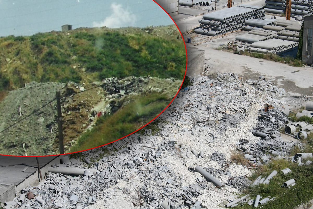 ŠOKANTNO Stotinjak metara od izvora rijeke Jadro hrpetine azbesta ...