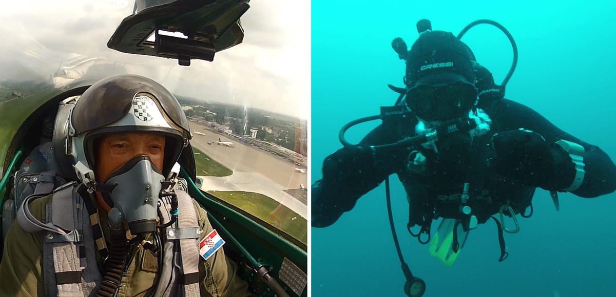 Legenda hrvatskog zrakoplovstva za Morski.hr: Visine sam zamijenio ...