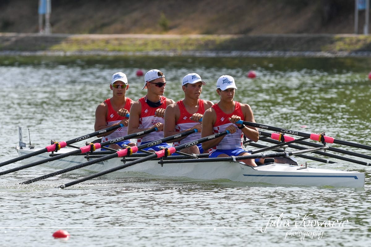 Filip Gligić i društvo veslali na Svjetskom prvenstvu za juniore u ...